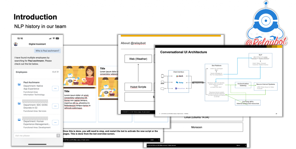 Implementing LLMs in our internal mobile apps: Design, Demos, and ...