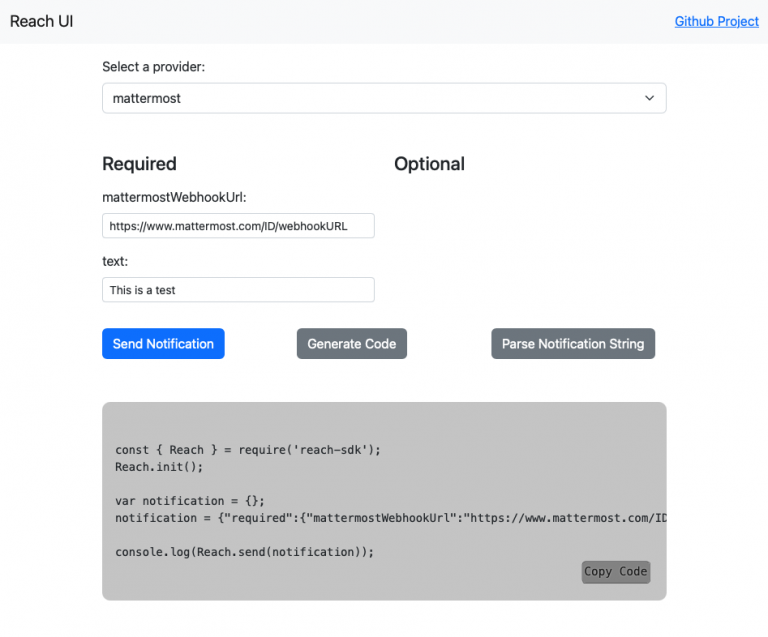 Open Source Project: Reach UI